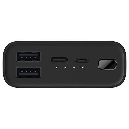 Xiaomi 10000mAh Mi Power Bank Ultra Compact, Portable Charger Power Bank with USB-C Two-Way Fast Charging, 22.5W Power Delivery PD Fast Charger for iPhone, Samsung, Android Devices and Other Products