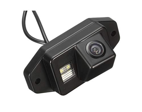 Misayaee HD 720p Rear View Back Up Reverse Parking Camera in License Plate Lighting Night Version for Toyota FJ Cruiser 2007~2020/Toyota Land Cruiser LC120 LC150 Series Prado 2007-2020 2700 4000