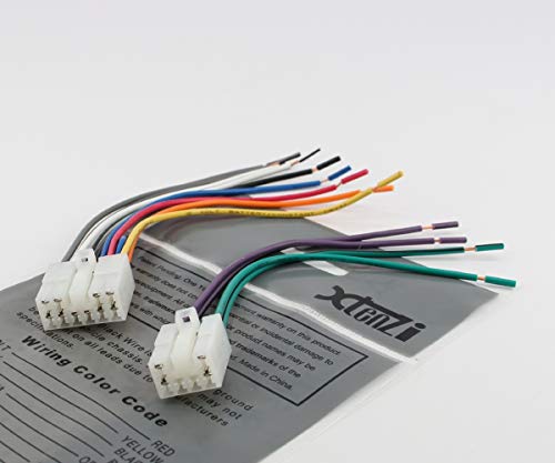 Reverse Wiring Harness for 1987-2007 Toyota Lexus Scion Vehicles OEM Radio (71-1761)