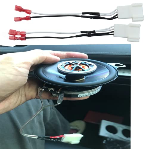 Car Tweeter Speaker Wire Harness Replacement for Toyota 4Runner Tacoma Rav4 Camry Subaru WRX Forester Crosstrek Impreza 2012-2020 Speaker Adapter Tweeter Speaker Connector (2PCS)