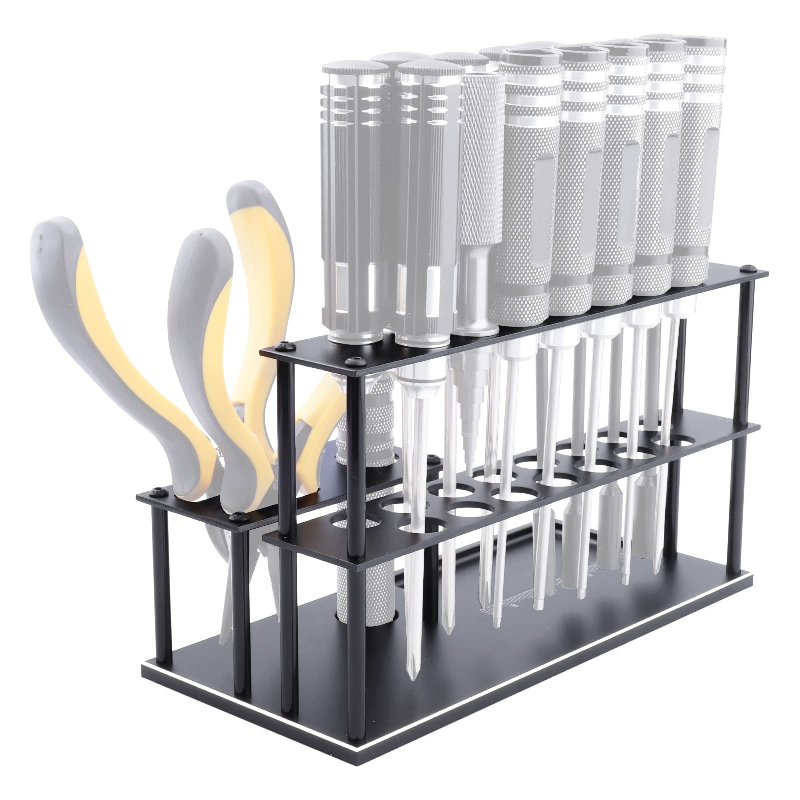 Hobbyfire RC Screwdriver Organizers Tool Stand Holder Screwdriver Storage Rack Tool Holder for RC Cars Quadcopters Drones Helicopters Airplanes Boats Models