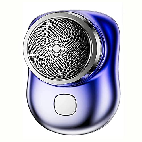 Electric Razor for Men, Newest Mini-Shave Portable Electric Shaver, Pocket Size Portable Shaver Wet and Dry Mens Razor USB Rechargeable Shaver Easy One-Button Use for Home,Car,Travel
