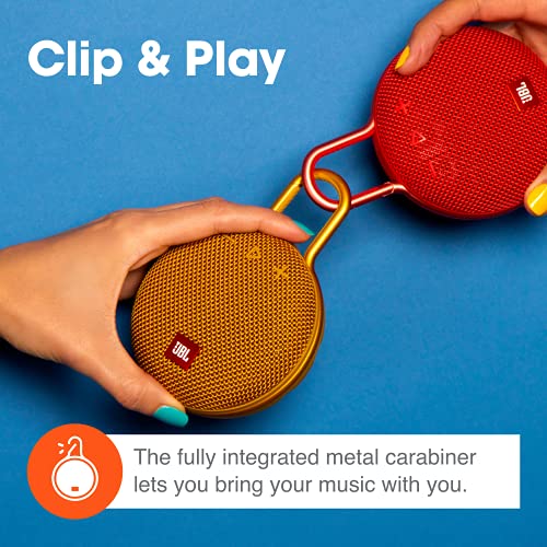 JBL Clip 3, River Teal - Waterproof, Durable & Portable Bluetooth Speaker - Up to 10 Hours of Play - Includes Noise-Cancelling Speakerphone & Wireless Streaming