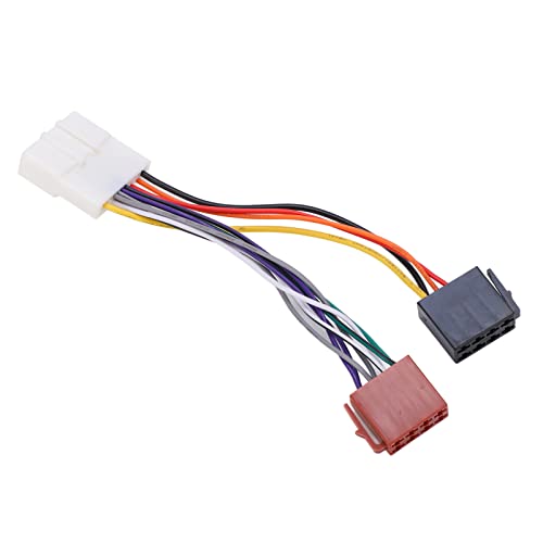 Vehicle Radio Wire, Car Radio Wiring Harness Stereo Adapter ISO Cable Plug Replacement for Nissan Juke