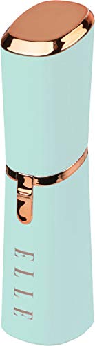 Elle Painless Hair Remover - Built-in LED Light, Removes Lip, Chin, and Cheek Hair, Suitable for All Skin Types (Mint)