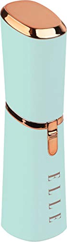 Elle Painless Hair Remover - Built-in LED Light, Removes Lip, Chin, and Cheek Hair, Suitable for All Skin Types (Mint)
