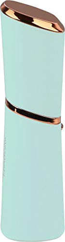 Elle Painless Hair Remover - Built-in LED Light, Removes Lip, Chin, and Cheek Hair, Suitable for All Skin Types (Mint)