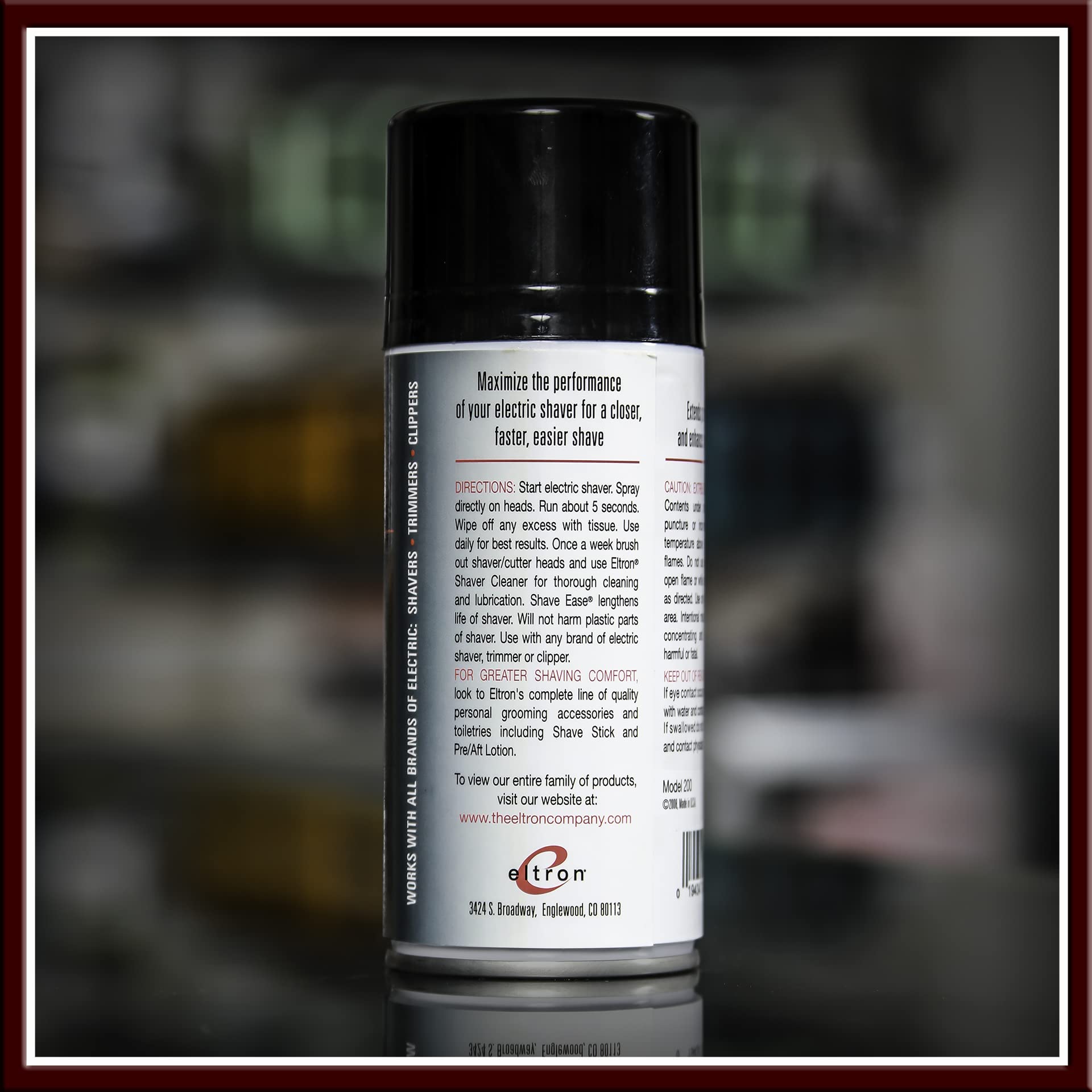 Eltron Shave Ease Cleaner, Lubricant, Sharpener, Sanitizer, 7oz