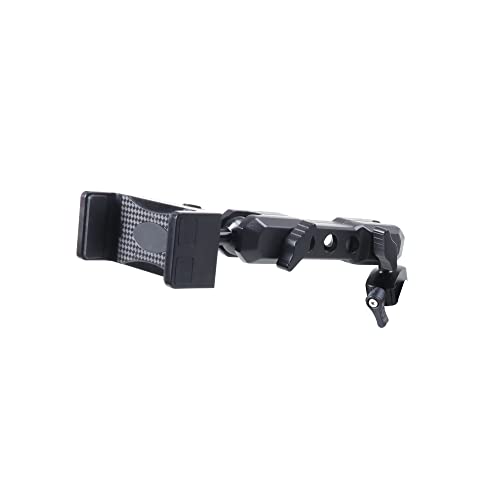RERPRO Dash Mount Phone Holder Compatible with 2012-2023 Jeep Wrangler JK JL Gladiator JT 2021 2022 2023 New Ford Bronco 2/4 Door, ONLY Phone Part Which Mounts on All Picatinny Rail