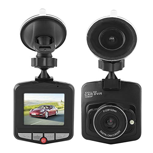 Car Driving Recorder, 2.2inch Car DVR Camera,170° Digital Driving Video Recorder, 1080P Front and Inside Dashcam for Cars