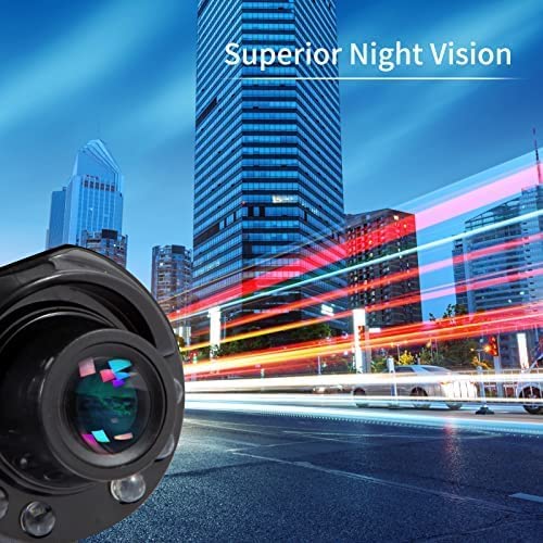 Dash Cam for Car Full HD 1080P 170° Wide Angle Sports Camera with SD Card, 2.7 Inch LCD Display, G-Sensor, WDR Night Vision, Collision Recording, 24H Parking Monitoring,Loop Recording Monitoring