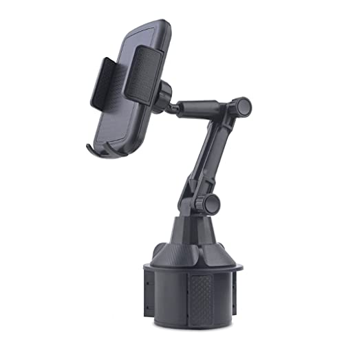 CZDYUF 360 Degree SUV Truck Car Cup Holder Mobile Phone Mount Adjustable Angle Stand Cradle for 3.5-6.7" Cellphone