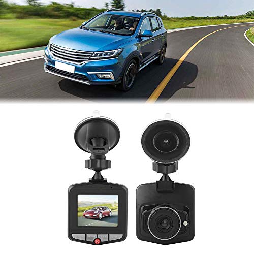 Car Driving Recorder, 1080P Full HD Dash Cam Portable 2.2inch Car DVR Camera 170° Digital Driving Video Recorder A5 Built-in GPS Recorder Loop Recording 1/3" CCD Image Sensor Anti-Vibration OSD