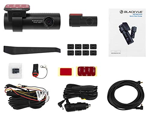 BlackVue DR750X-2CH with 32GB microSD Card | Full HD Cloud Dashcam | Built-in Wi-Fi, GPS, Parking Mode Voltage Monitor | LTE via Optional CM100 LTE Module