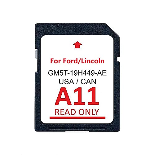 Deyathy A11 for Ford Lincoln Navigation SD Card Map Latest Update 2020 for USA and Canada with Three in One Charging Cable