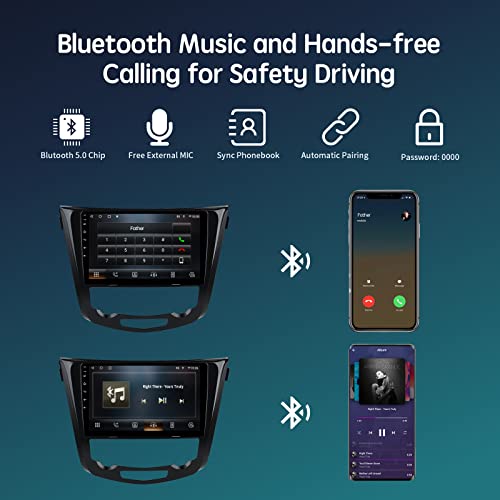 Android 10.0 6GB 128GB Radio Car Stereo Apple CarPlay for Toyota Corolla 2014 2015 2016, ViaBecs 10.2" HD Touchscreen Head Unit Bluetooth GPS Navigation, 5GHz WiFi, SWC, DSP 48-EQ AM FM Radio