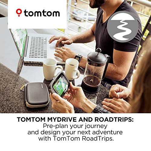 TomTom GO Supreme 6β GPS Navigation Device with World Maps, Traffic and Speed Cam alerts thanks to TomTom Traffic, Updates via WiFi, Handsfree Calling, Click-and-Drive Mount