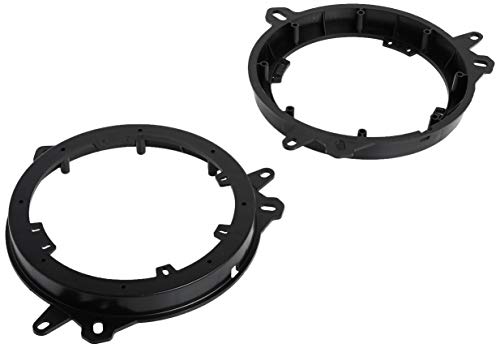 Metra 82-8148 6" to 6-3/4" Speaker Adapter for Select Toyota/Lexus/Scion 1998-Up Vehicles, Black & 72-8104 Speaker Connector for Select Toyota Vehicles