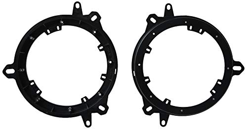 Metra 82-8148 6" to 6-3/4" Speaker Adapter for Select Toyota/Lexus/Scion 1998-Up Vehicles, Black & 72-8104 Speaker Connector for Select Toyota Vehicles