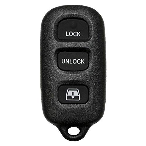 1999 2000 2001 2002 2003 2004 2005 2006 2007 2008 2009 99 00 01 02 03 04 05 06 07 08 09 TOYOTA 4RUNNER 4 BUTTON REMOTE FOB CLICKER KEYLESS ENTRY CASE SHELL & PAD ONLY WITH FREE DISCOUNT KEYLESS GUIDE