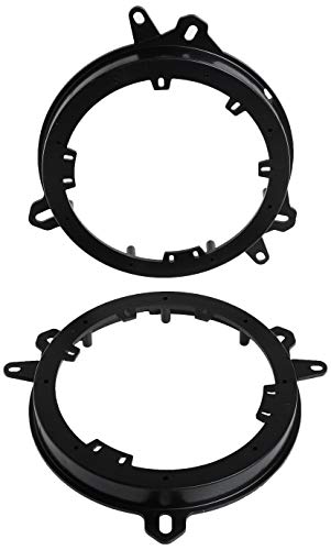 Metra 82-8148 6" to 6-3/4" Speaker Adapter for Select Toyota/Lexus/Scion 1998-Up Vehicles, Black & 72-8104 Speaker Connector for Select Toyota Vehicles