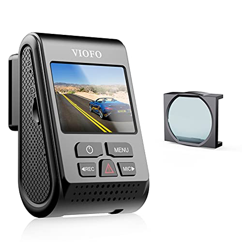ăBundle: VIOFO A119 V3 with GPS + CPLă VIOFO A119 V3 Dash Cam 2K Quad HD 1600P with GPS, True HDR, Super Capacitor, Buffered Parking Mode, Motion Detection