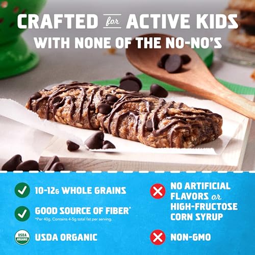 CLIF Kid Zbar - Variety Pack - Soft Baked Whole Grain Snack Bars - USDA Organic - Non-GMO - Plant-Based - 1.27 oz. (18 Count)