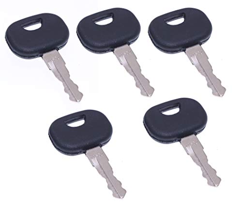 5PCS 14603 8U-9569 05755125 940451 8035807 Key for Volvo Certain Mini Excavators & Mini Loaders Bobcat V Series Versahandler Forklifts Caterpillar 213 214 Euro Excavators