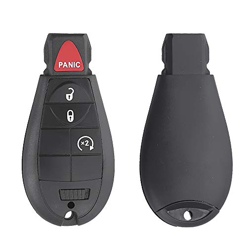 Keyless Entry Remote Car Key Fob Replacement for Dodge Ram GQ4-53T 2013 2014 2015 2016 2017