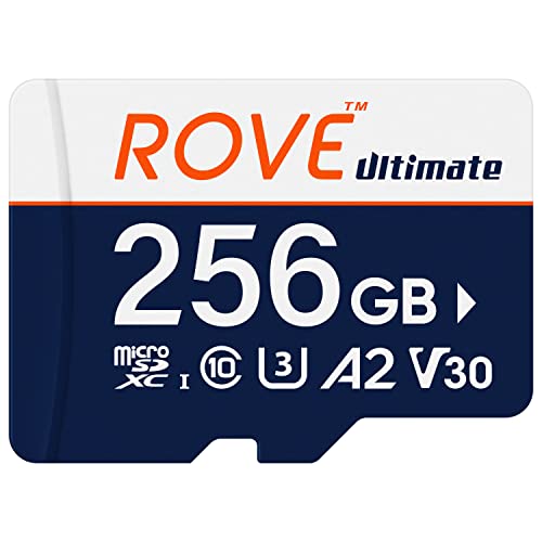ROVE R2-4K Dash Cam | 256GB Micro SD Card