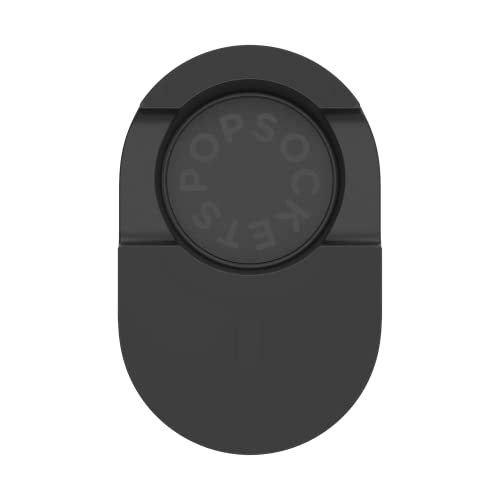PopSockets: MagSafe Phone Grip, Phone Holder, Wireless Charging Compatible - Clear White & MagSafe Car Mount, Magnetic Phone Holder for Car, Phone Mount for Car β Black