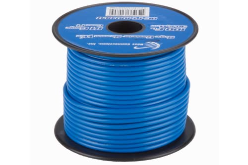 Audiopipe One roll 14 GA Gauge 100 feet Blue Car Audio Home Primary Remote Wire