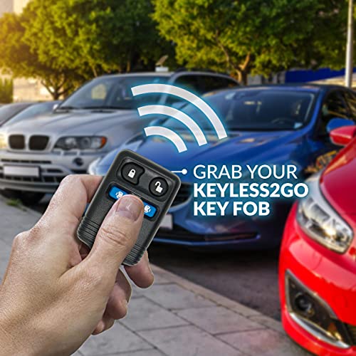 Keyless2Go Replacement for New Keyless Entry Remote Car Key Fob for Select Freestar Windstar Monterey Blackwood Vehicles That Use CWTWB1U511