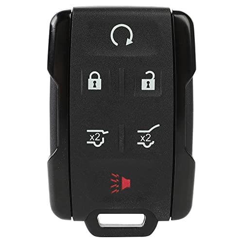 SELEAD Flip Key Fob 6 Buttons Keyless Entry Remote for 2015-2020 for Chevy Suburban for Chevy Tahoe M3N32337100-1pcs
