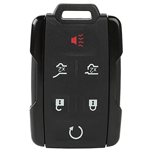 SELEAD Flip Key Fob 6 Buttons Keyless Entry Remote for 2015-2020 for Chevy Suburban for Chevy Tahoe M3N32337100-1pcs