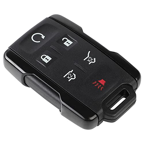 SELEAD Flip Key Fob 6 Buttons Keyless Entry Remote for 2015-2020 for Chevy Suburban for Chevy Tahoe M3N32337100-1pcs