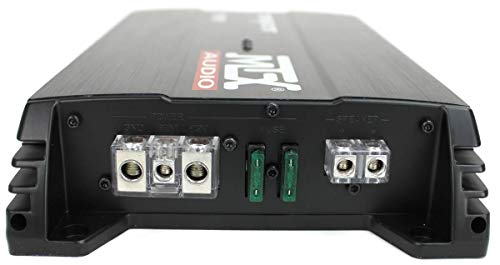 MTX TNP212D2 12-Inch 400-Watt RMS Dual Loaded 1200-Watt Car Subwoofer Enclosure Audio with Sub Box, Mono Block Amplifier, and 8 Gauge Amplifier Amp Complete Wiring Installation Kit