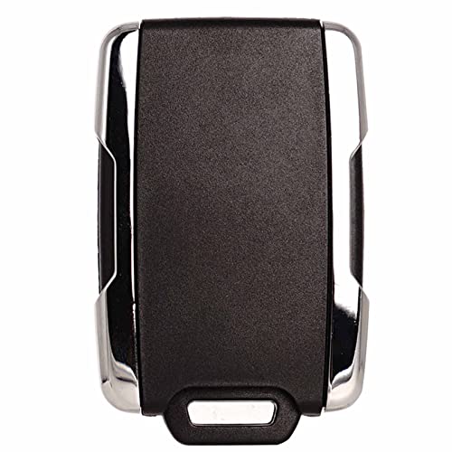 Key Fob Replacement Keyless Entry Remote Start Fits for GMC Sierra Chevrolet Silverado 1500 2500 3500 2014 2015 2016 2017 2018 2019 2020 GMC Canyon Chevy Colorado 2015-2021 M3N32337100 Chrome set of 1