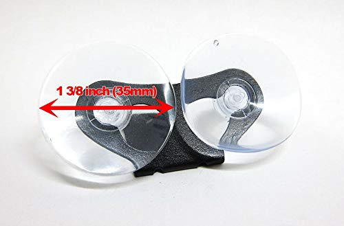Ramtech Car Windshield Mount Bracket + 4 Suction Cups Kit for Radar Laser Detector for Escort Passport 4200 4500 4600 5000 6800 7500 7500s 8500 8500 X50 9500i 9500ix C65 S55 SC55 X70 X80, WMLK
