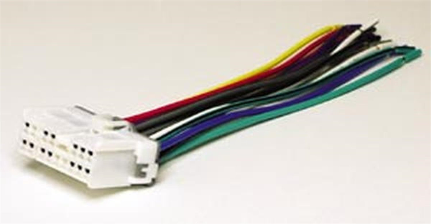 Scosche HY03RB Compatible with Select 2000-08 Hyundai and Select 2001-06 Kia Wire Harness for Re-Installing The Factory Stereo with Color Coded Wires