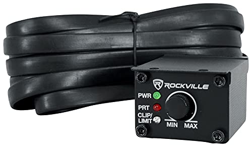 Rockville Krypton F5 3200w Peak / 800w RMS 5 Channel Car Amplifier w Volt Meter , Black