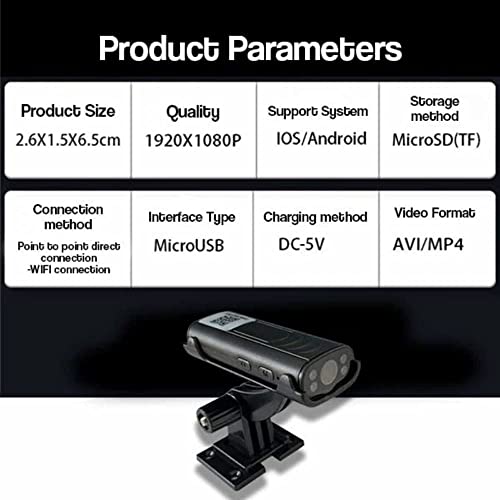 Rvstrailer Wireless Backup & Hitch Camera, Wireless Backup Camera for Trucks, Wireless Backup Camera for Car Excellent Night Vision