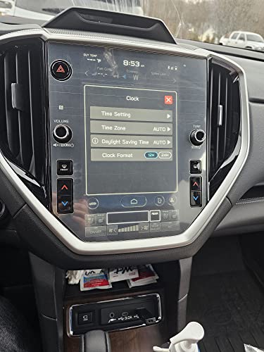 SXCY for 2023 Subaru Ascent 11.6 Inch Screen Protector Foils Touch Screen for 2023 Ascent Premium Limited【NANO】Soft Protective Film for 2023 Ascent 11.6 Inch GPS Stereo 2023 Ascent 11.6 Inch Navigation Display Screen Cover 2023 Ascent STARLINK Multimedi