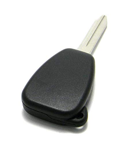 Replacement Case Compatible With Chrysler Dodge & Jeep 3-Button Remote Head Key Fob (FCC ID: OHT692427AA)