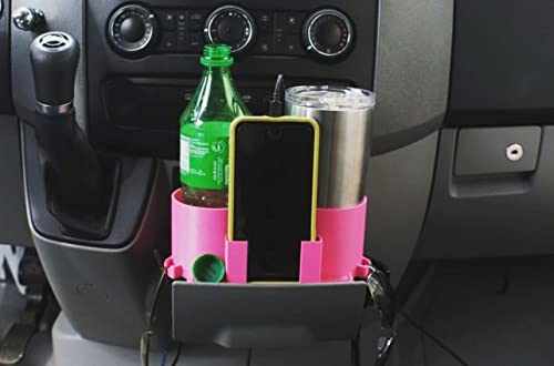Sprinter Van Zone Cup Holder + Smartphone Holder Deluxe