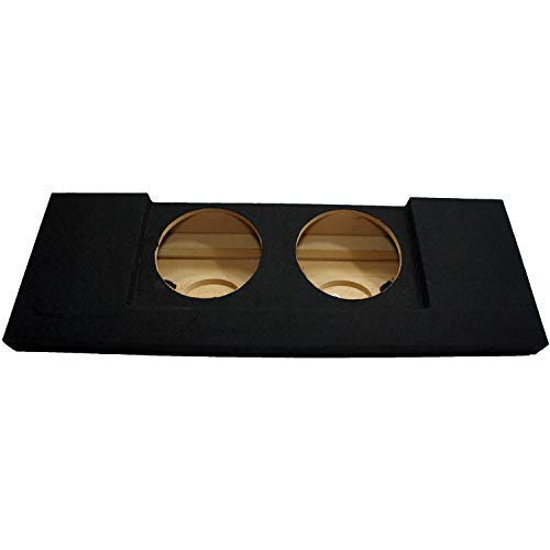 Compatible with 2015-UP Chevy Colorado Crew Cab Truck Dual 10" Sub Box Subwoofer Enclosure New