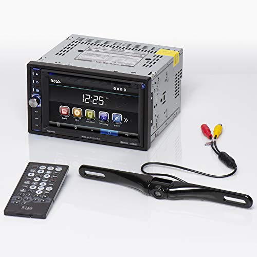 BOSS Audio Systems BVB9358RC Car Stereo System - 6.2 Inch Double Din, Touchscreen, Bluetooth Audio and Calling Head Unit, Aux In, USB, SD, CD Player, AM/FM Radio Receiver, Backup Camera