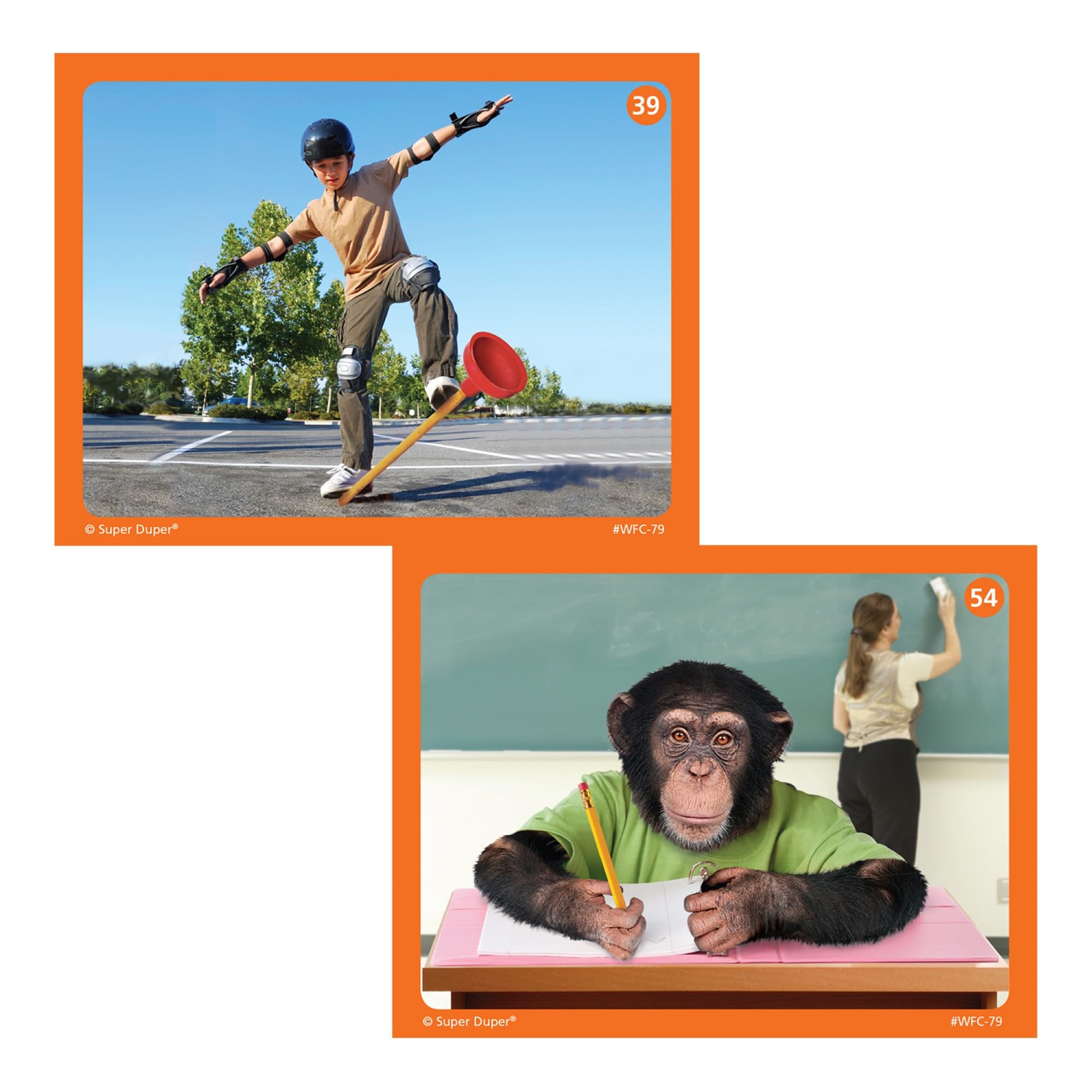 Super Duper Publications | What's Wrong with This Photo Flash Cards | Problem Solving, Reasoning and Critical Thinking Skills Fun Deck | Educational Learning Resource for Children