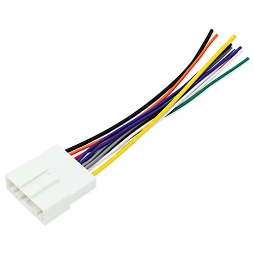 Fiegromech Car Radio Stereo Wiring Harness Adapter Replacement for Nissan Subaru Infiniti Aftermarket Car CD DVD Head Unit Wire Cable