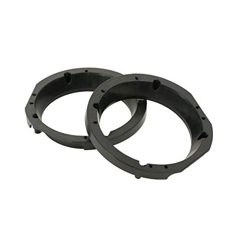 TCMT SPEAKER ADAPTERS RINGS 5.25" to 6" Fits For HARLEY DAVIDSON BATWING FAIRINGS 98-13